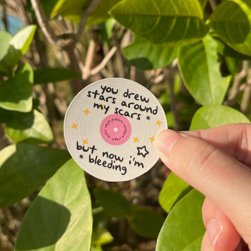 Stars Around Scars EP Sticker – ItsNewYearsDay